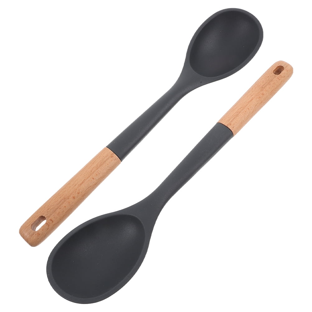 Click here for Fomiyes 2pcs Large Silicone Cooking Spoon Nonstick... prices