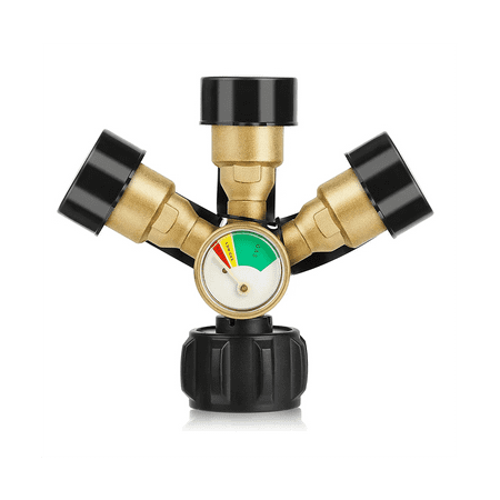 Qtmnekly 3 Way Propane Splitter, 3 Y Propane Gas Splitter Adapter with ...