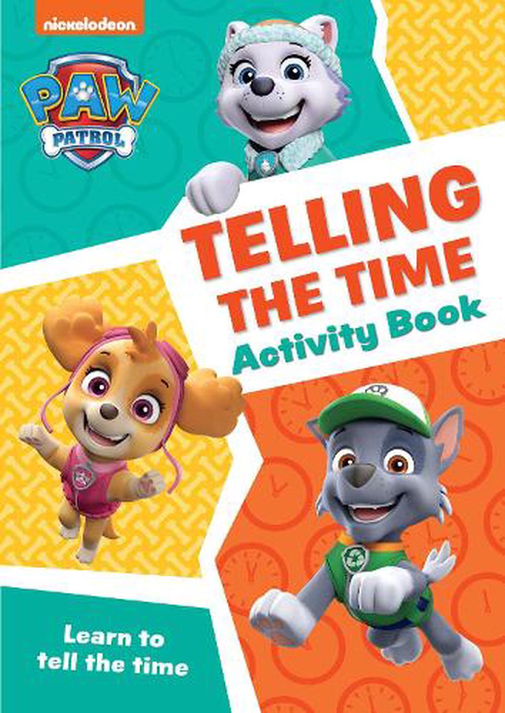 Paw Patrol Telling the Time Activity Book - Walmart.com
