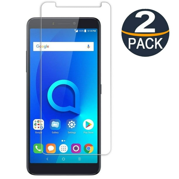 【2 Packs】 Premium Tempered Glass Screen Protector for Alcatel 1B / 1X ...