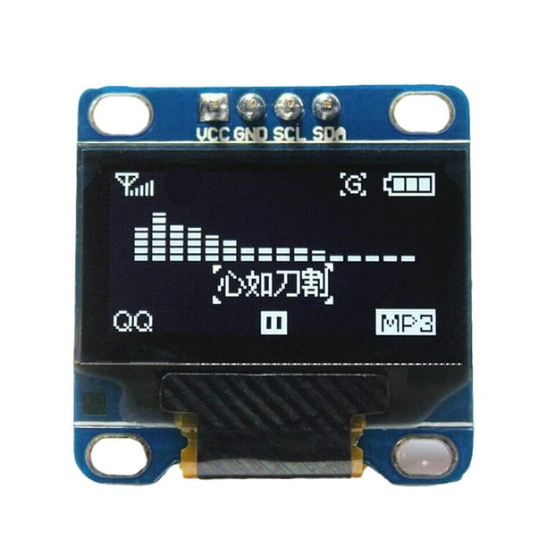 Pantalla LCD OLED TQEHS SSD1306 I2C IIC SPI de 0,96 Pulgadas 128X64 ...