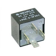 HELLA 007794311 12V 20/40 Amp SPDT RES Relay with Weatherproof Bracket - Walmart.com