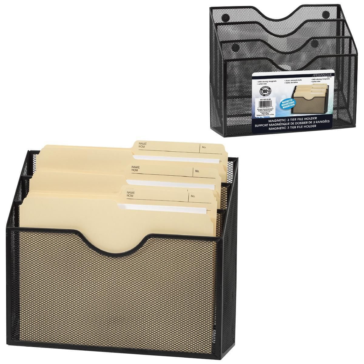 Click here for Merangue Magnetic File/Magazine Holder  3 Tier prices