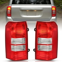 LED Tail Lights Black Housing for Jeep Wrangler JK 2007-2017 Set Brake ...