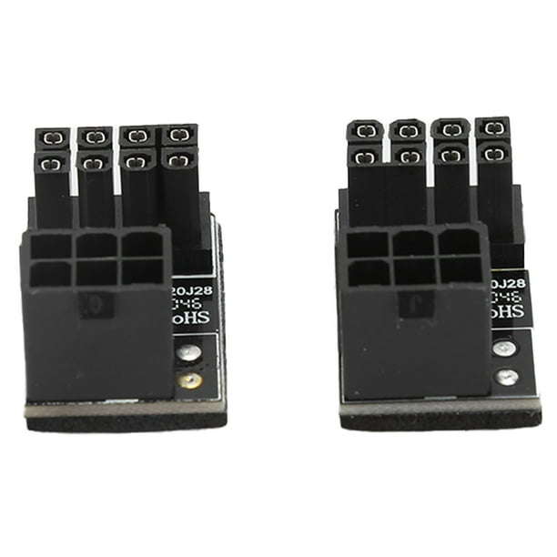 6pin To 8Pin Adapter, Sturdy 180 Degree Angled Power Adapter Thick ...