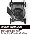 Open Box Hyper Tough 20" 125cc Gas Powered Walk-Behind Push Lawn Mower ...