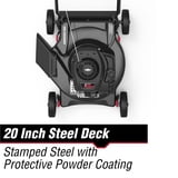 Free Shipping! Hyper Tough 20-inch 125cc Gas Push Walk Behind Mower ...