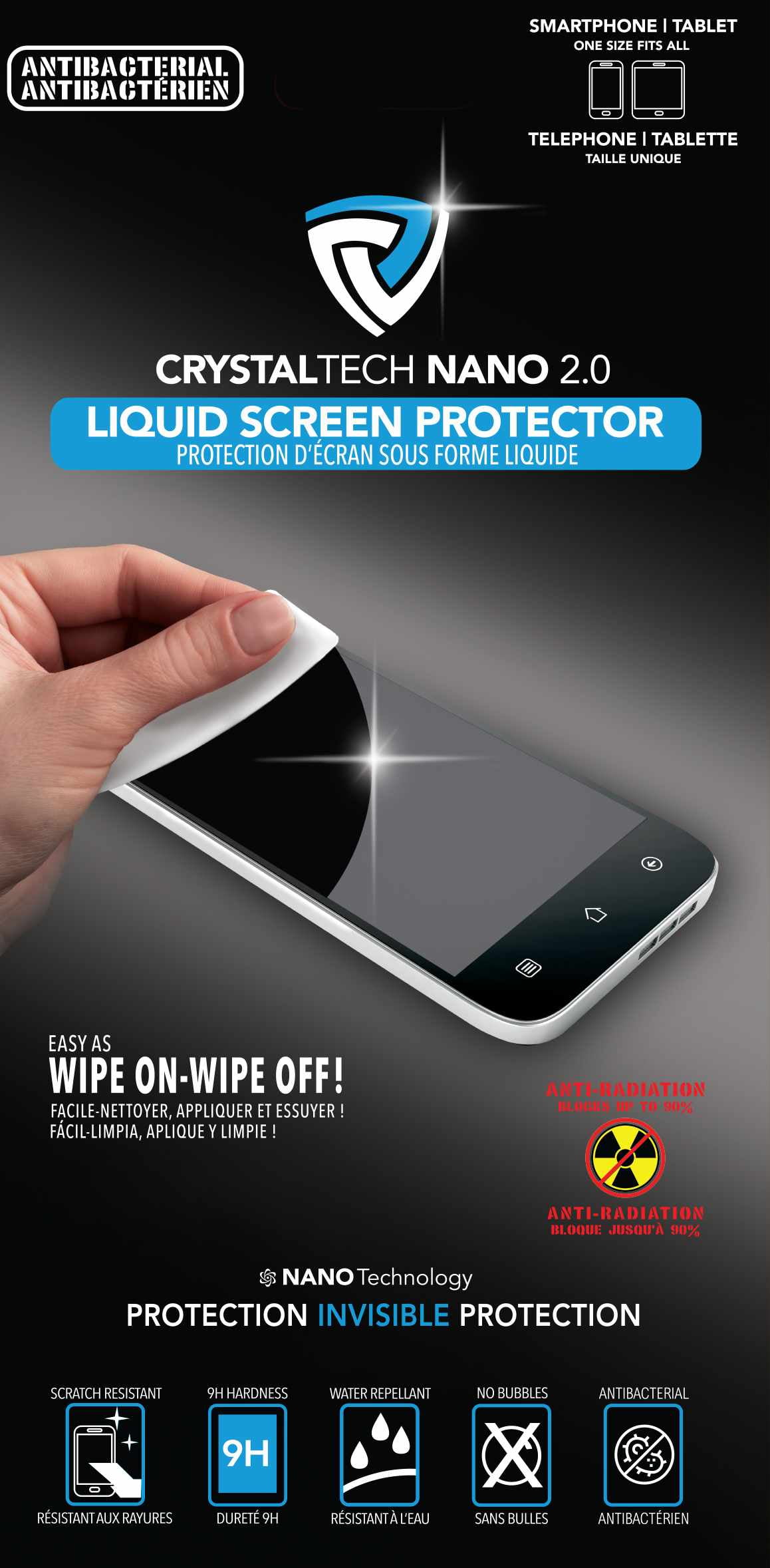 Crystaltech Crystaltech Nano 2.0 Liquid Screen Protection Screen ...