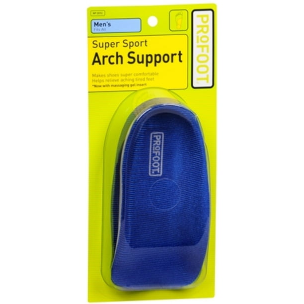 ProFoot Super Sport Arch Support Men's 1 Pair - Walmart.com