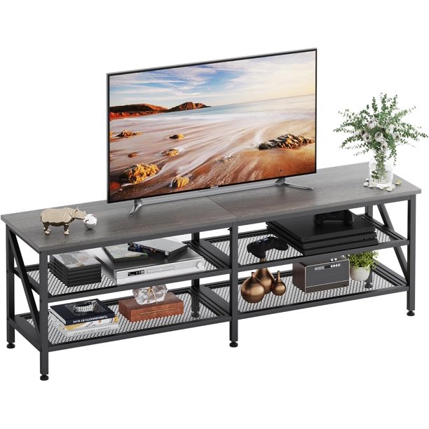 TV Stand for 65 75 Inch TV, 63 Inch TV Stand with Storage, TV Bench for ...