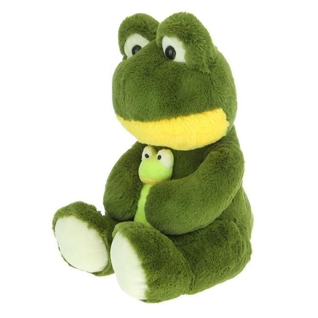 Giftable World A08006 16 in. Plush Frog with Baby - Walmart.com