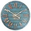 Zentique 36 in. Round Wooden Clock - Walmart.com
