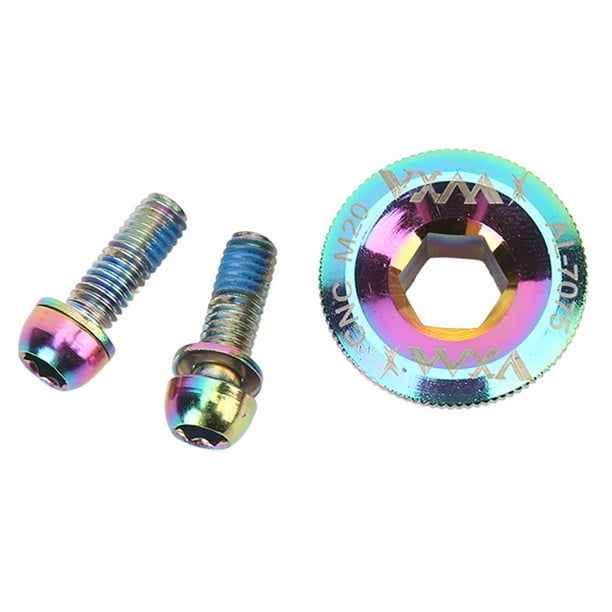Crank Screw Aluminum Alloy Colorful Electroplating Appearance CNC ...