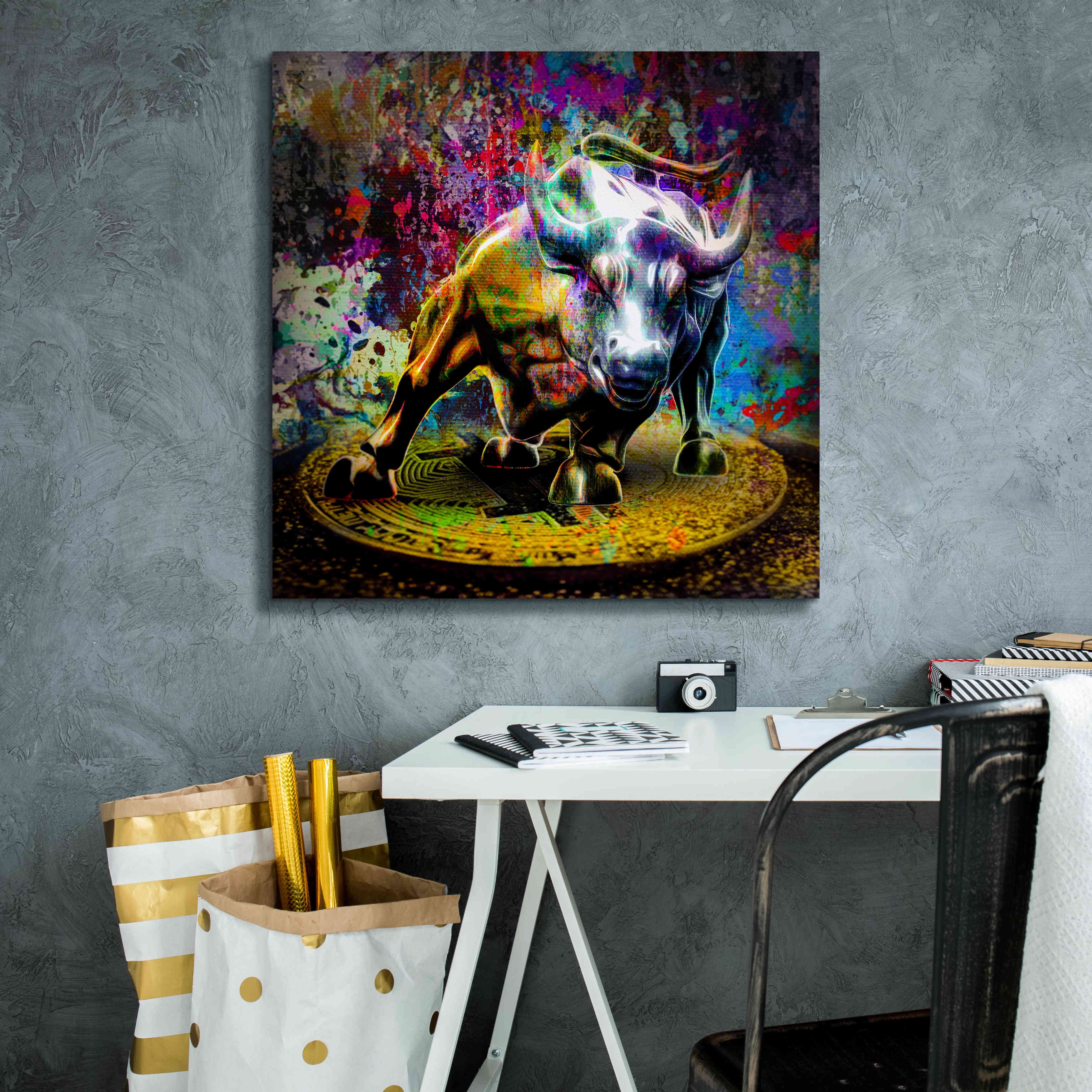 Wall Street Bull Art