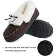 RockDove Women's Moccasin House Slipper with Memory Foam and Trapper ...
