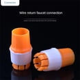 20-Pack Plastic Faucet Quick Connector Adapter Kit Threaded Hose ...