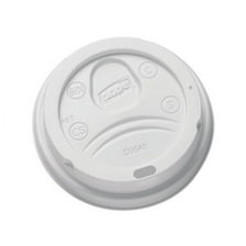 Dixie 9542500Dxpk Dome Drink-Thru Lids, Fits 10, 12 & 16Oz Paper Hot ...