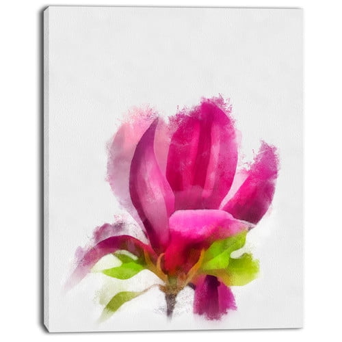 Pink Magnolia Painting
