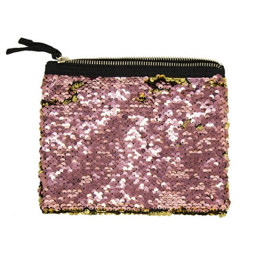 Sequins Fish Scale Cosmetic Bag Zipper Travel Makeup Storage Tool ...