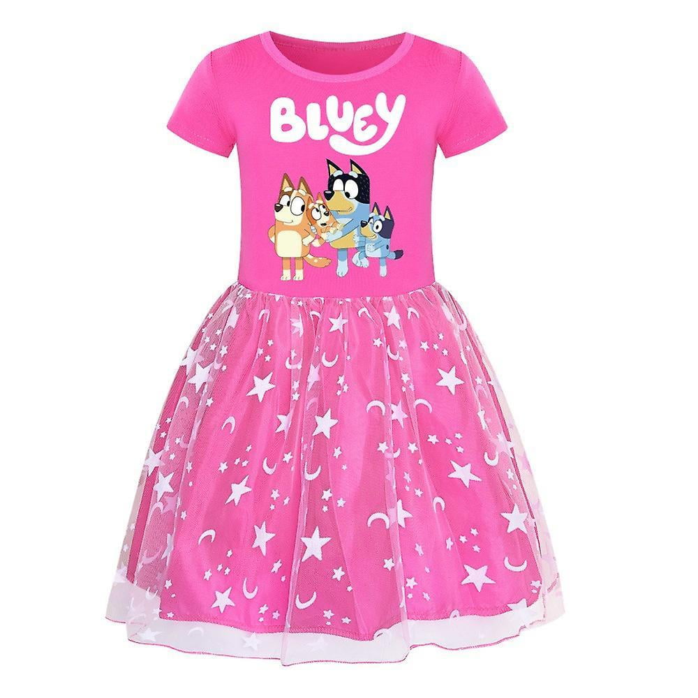 Click here for Breadeep 3-10years Kids Girls Bingo Bluey Print Pr... prices