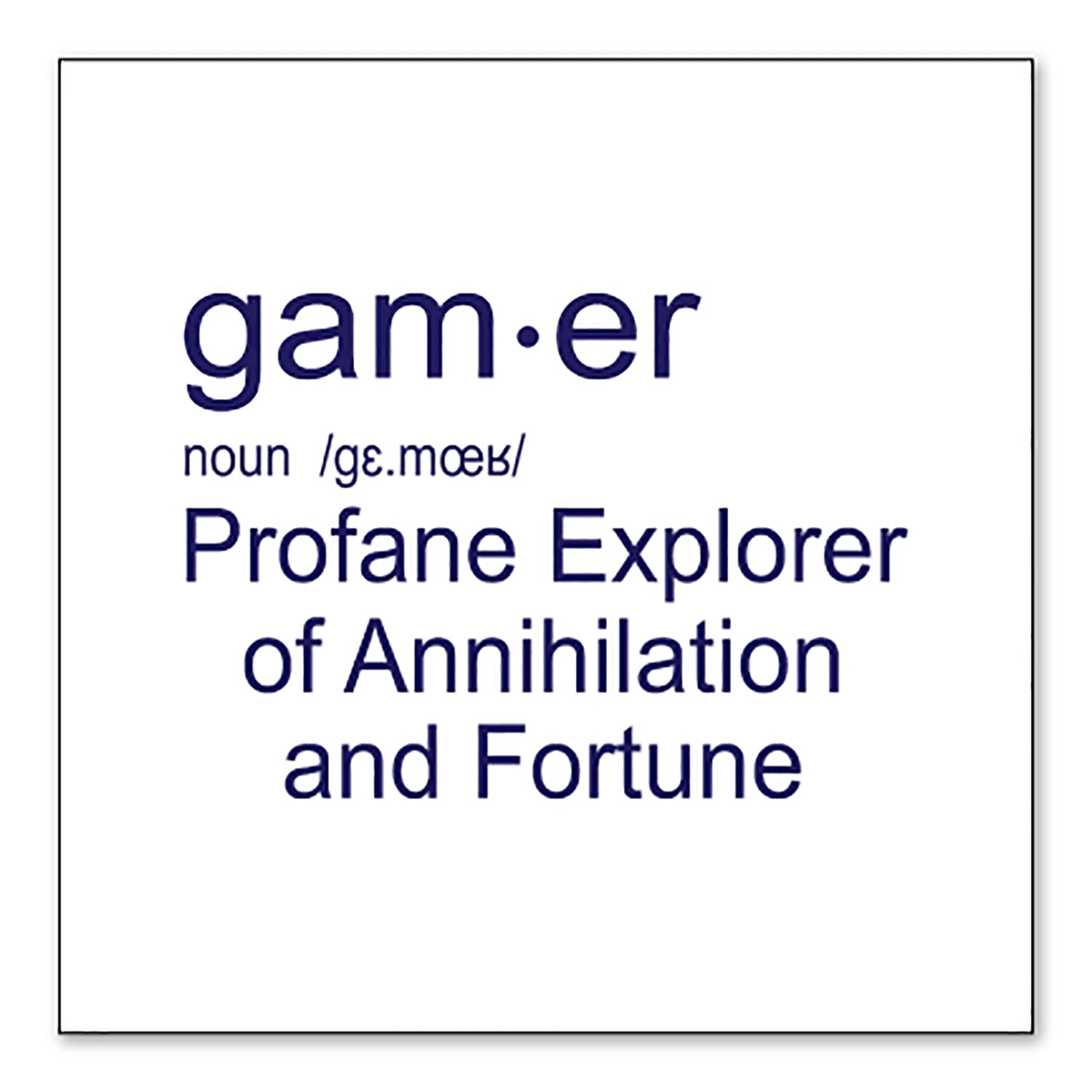 DistinctInk Custom Bumper Sticker - 4" x 4" Decorative Decal - White ...