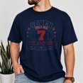 7 Year Old Birthday Shirt Collegiate Varsity Champion Graphic T-Shirt ...