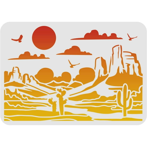 Desert Sun Clipart