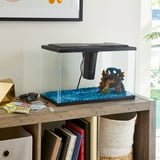 Aqua Culture 10-Gallon Glass Aquarium Starter Kit - Walmart.com