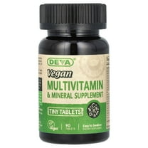 Deva Vegan Prenatal Multivitamin Mineral One Daily 90 Coated Tablets ...