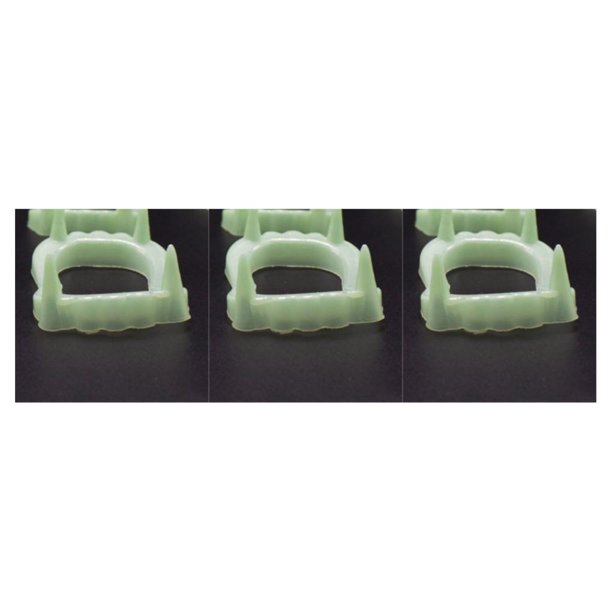 freestylehome Realistic Vampire Look Luminous Dentures Halloween ...