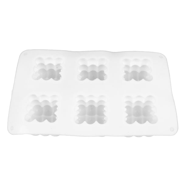 Silicone Candle Mould, 6 Cavity Silicone DIY 3D Bubble Mould Making ...