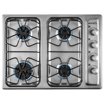 ABBA Retro 24 Inch 4-Burner Gas Cooktop for Efficient Kitchen Cooking ...