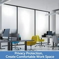 Frosted Glass Film, Static Cling Removable Decorative Window Sticker ...