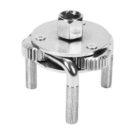 Oil Filter Wrench Oil Change Oil Filter Caps Universal Oil Filter Tool 65-130mm - Silver ...