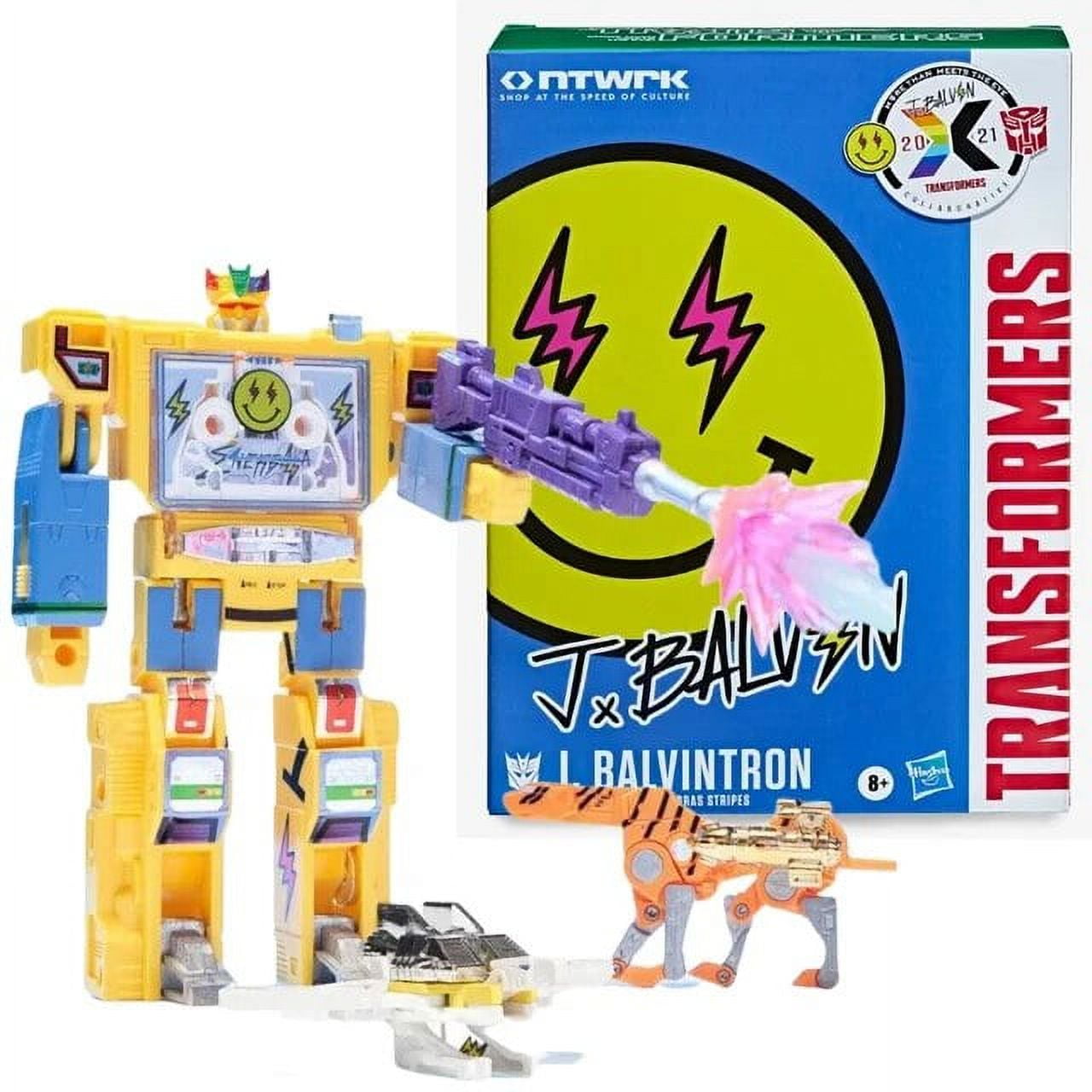 Transformers J Balvin NTWRK Mash Up J Balvintron Energia Condor Vibras Tiger Action Figure Toy Gift Collection Walmart