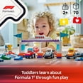 LEGO DUPLO Town F1 Race Cars & Drivers Playset - 10445 - Walmart.com