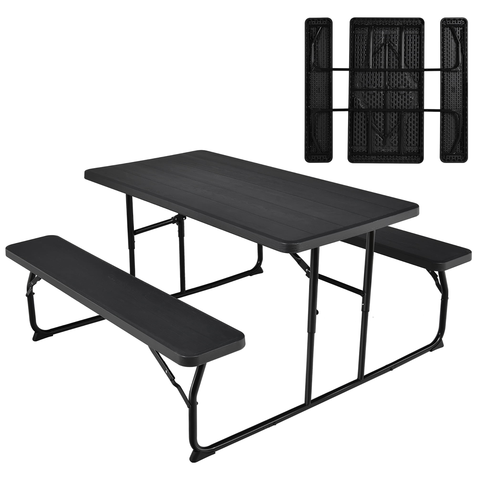 Click here for Costway Foldable Picnic Table Bench Set Outdoor Ca... prices