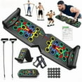 Adjustable push-up board, sturdy lightweight home gym gear for chest ...