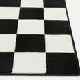 Mainstays 36"x56" Black and White Check Indoor Area Rug - Walmart.com