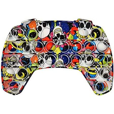 Stress Relief Push Pop Bubble Game Controller Fidget Toy,Anti-Stress ...