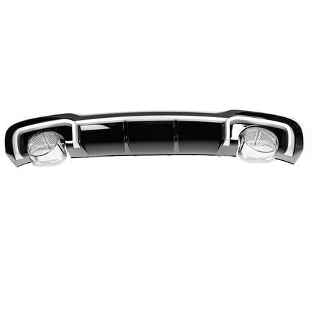 Rear Bumper Lip For RS3 Rear Bumper Diffuser Lip With For ABT Exhaust ...