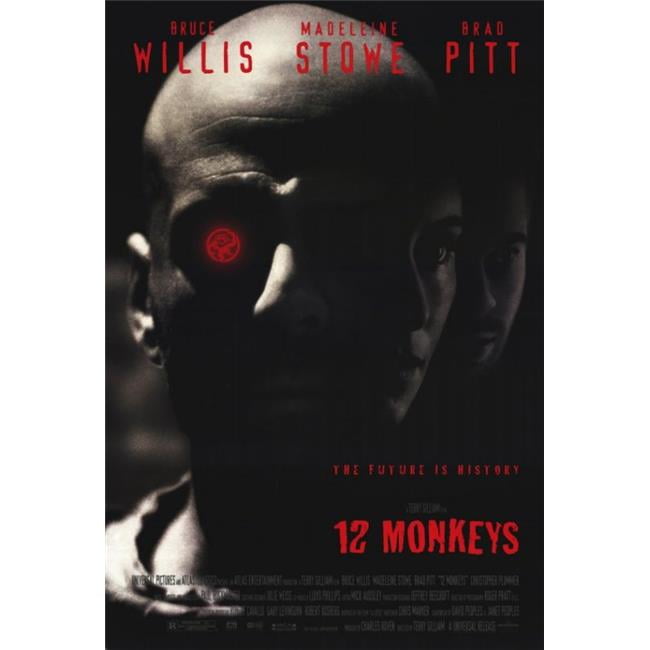 12 Monkeys Movie Poster Print (27 x 40) - Walmart.com - Walmart.com