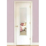 Mainstays 13x49 White Rectangle Large Wall Mirror for Bathroom or ...