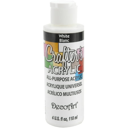 Crafter's Acrylic All Purpose Paint 4oz-White - Walmart.ca