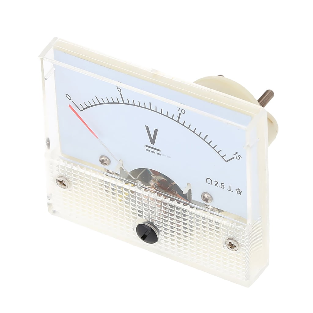 Dc 15v Analog Panel Voltage Voltage Meter Voltmeter Meter 85c1 0-15v ...