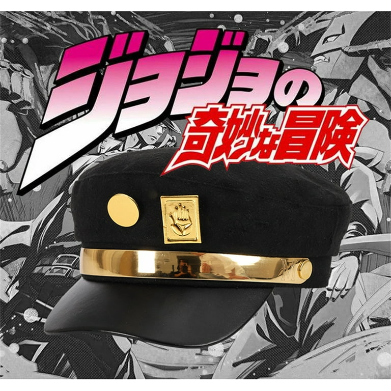 Jotaro Kujo Hat S Bizarre Adventure Hat Jotaro Kujo Cosplay Prop Metal