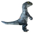 Dinosaur costume adult inflatable raptor jumpsuit inflatable ...