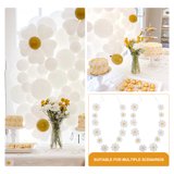 2pcs Flower Banner Garland Party Hanging Banner Birthday Party Hanging ...