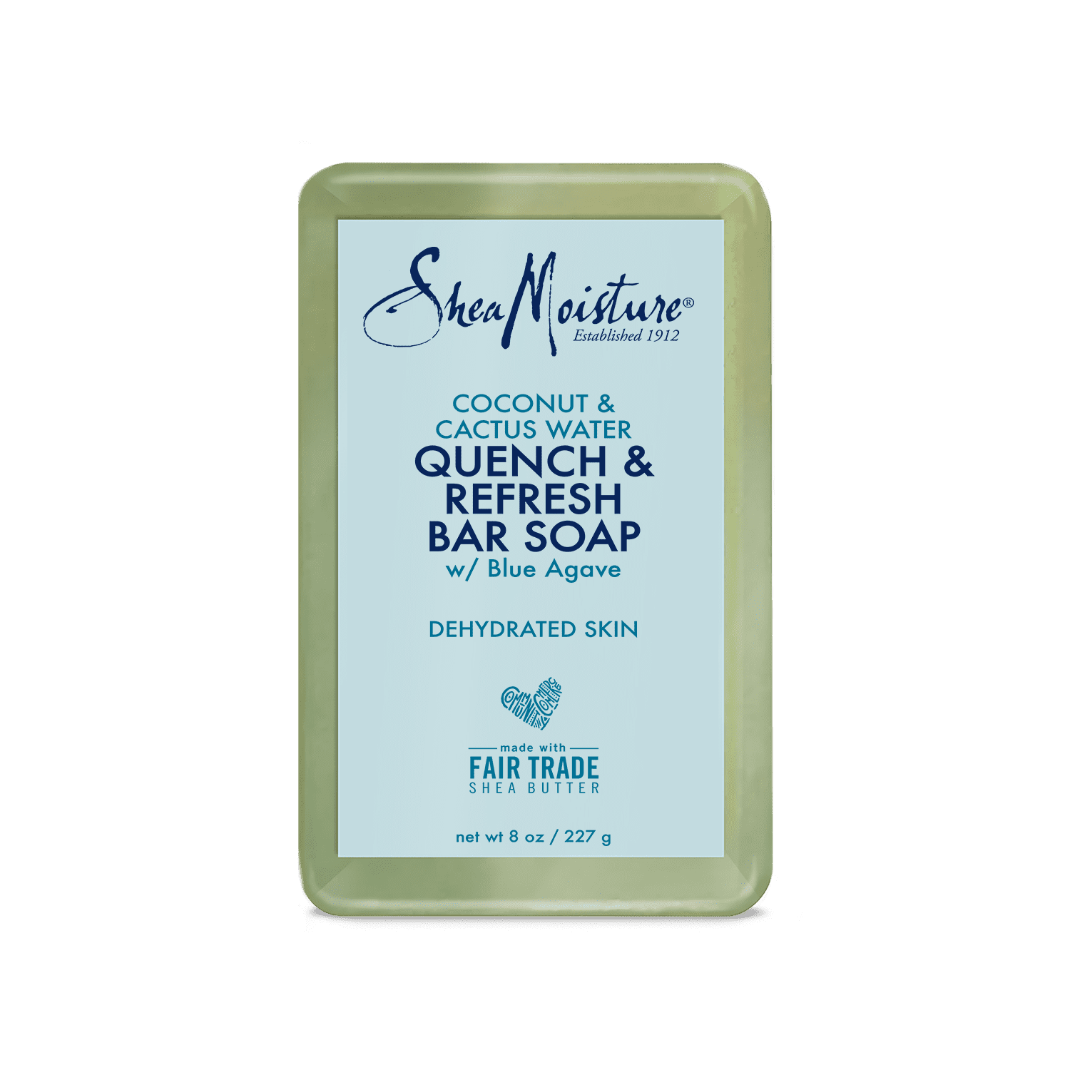 SheaMoisture Coconut & Cactus Water Quench & Refresh Bar Soap 8 oz ...