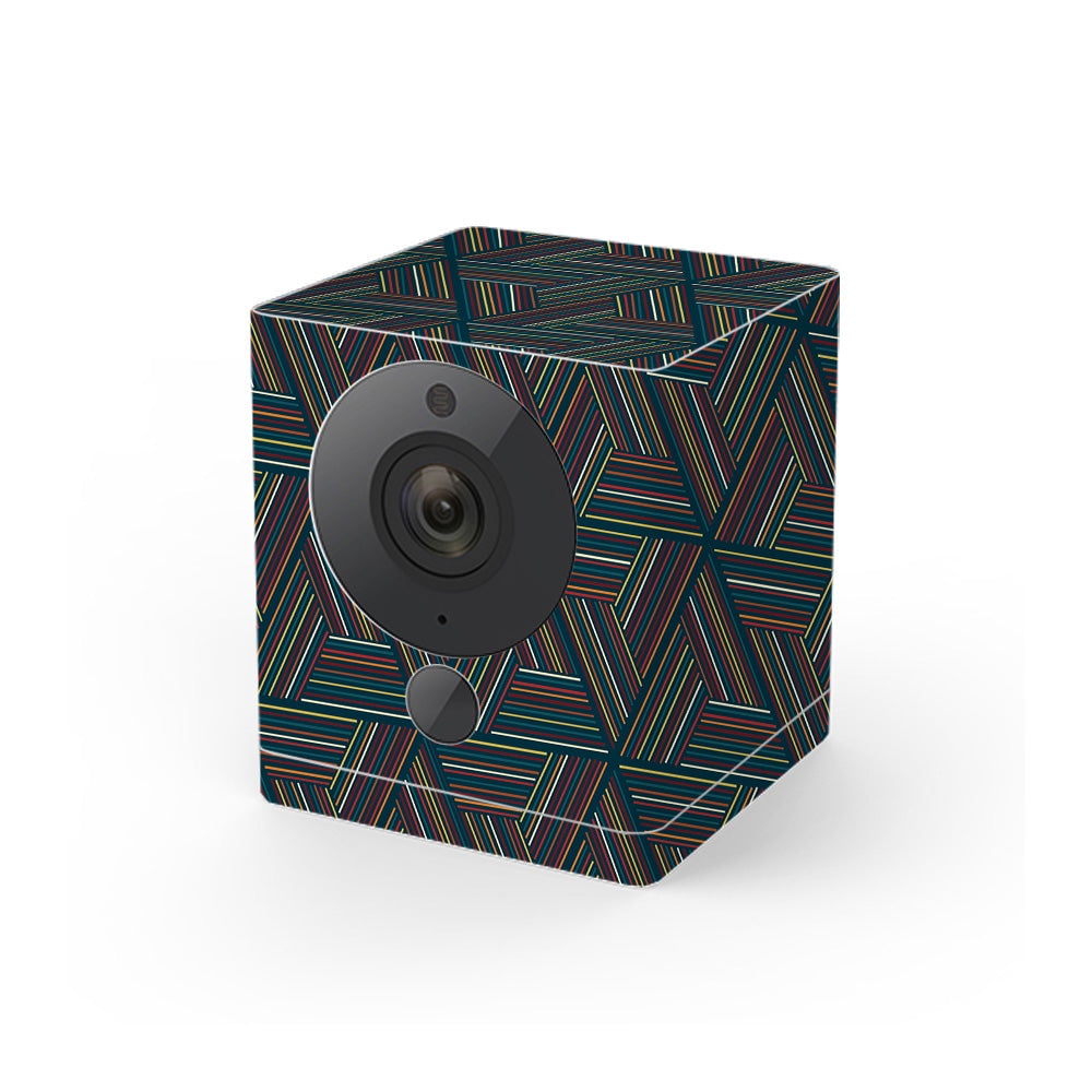 Skin Decal Wrap Compatible With Wyze Cam V2 Sticker Design Triangle ...
